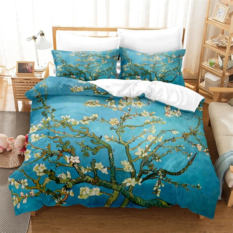 Beautiful Flowers Bedding Set Duvet Cover Set 3d Bedding Digital ...