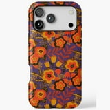 Beautiful Flowers Flower Power Art iPhone Case 11 through 17 Pro Max ...