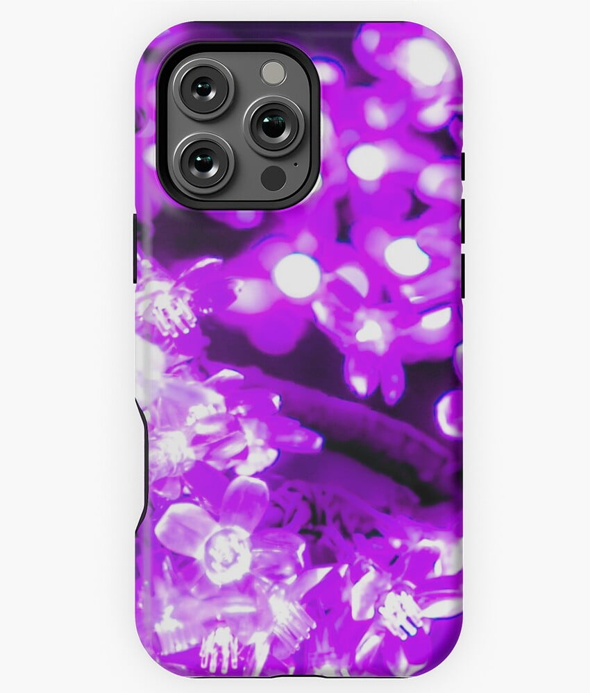 Beautiful Flowery Lights Holiday Art Phone Case for iPhone 16 15 14 13 ...