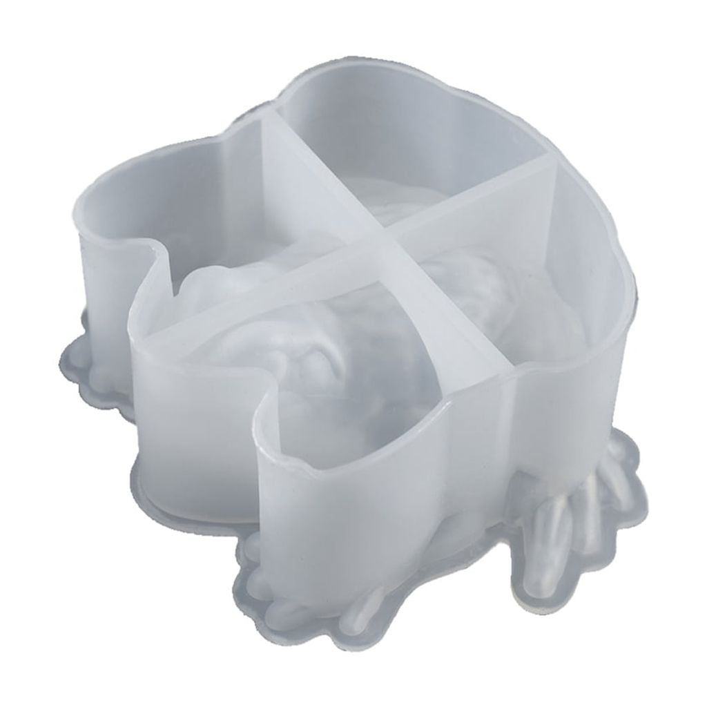 Beautiful Frog Shaped Silicone Unique Gypsum Frog Ornaments Mold ...