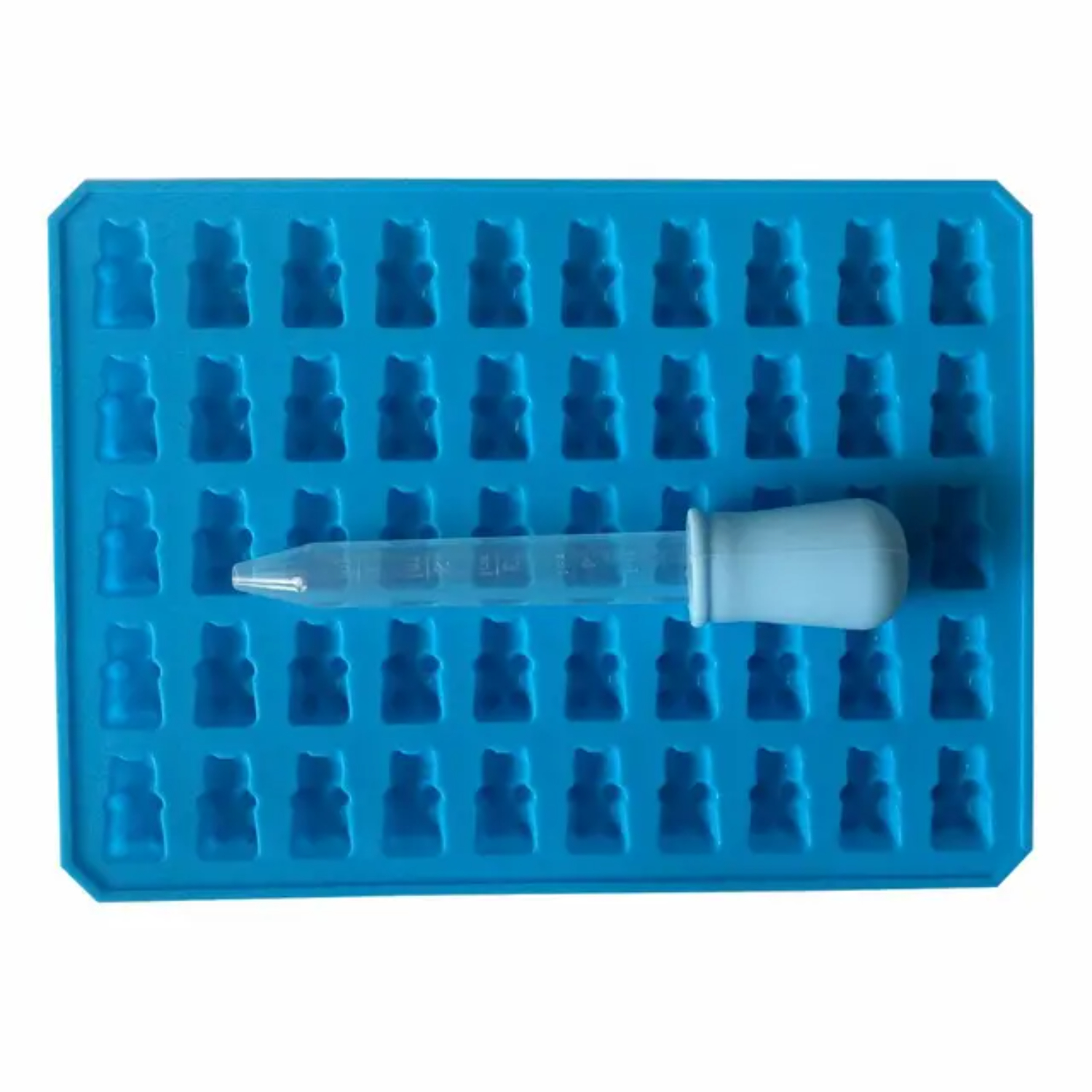 Beautiful and Functional Silicone Jelly Chocolate Mold with Dropper ...