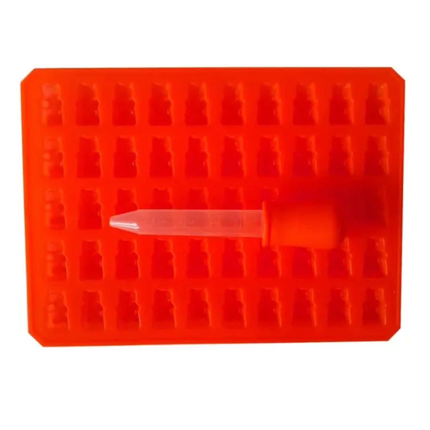 Beautiful and Functional Silicone Jelly Chocolate Mold with Dropper ...