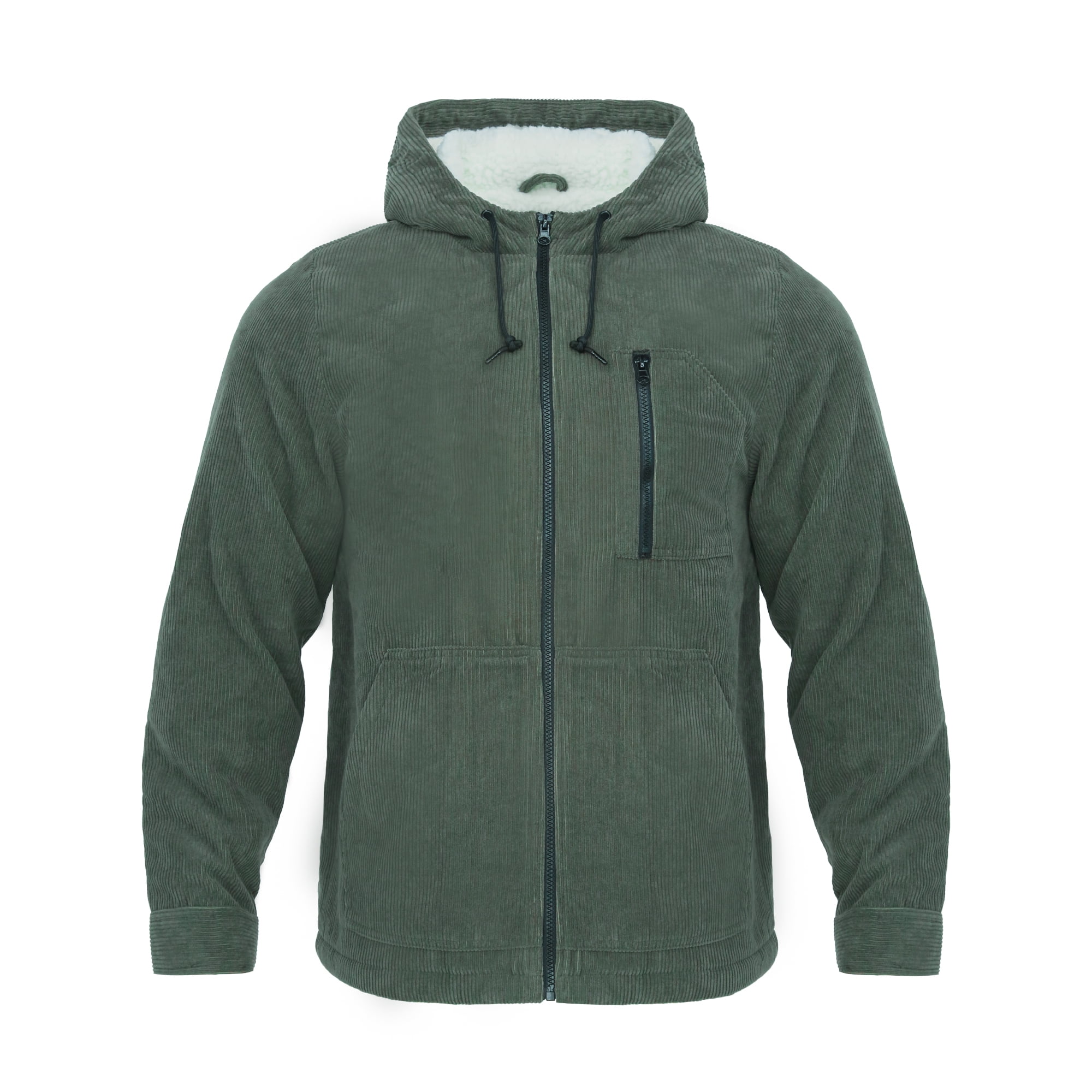 Beautiful Giant Jakets for Men Hooded Fleece Warm Fuzzy Sherpa Lined ...