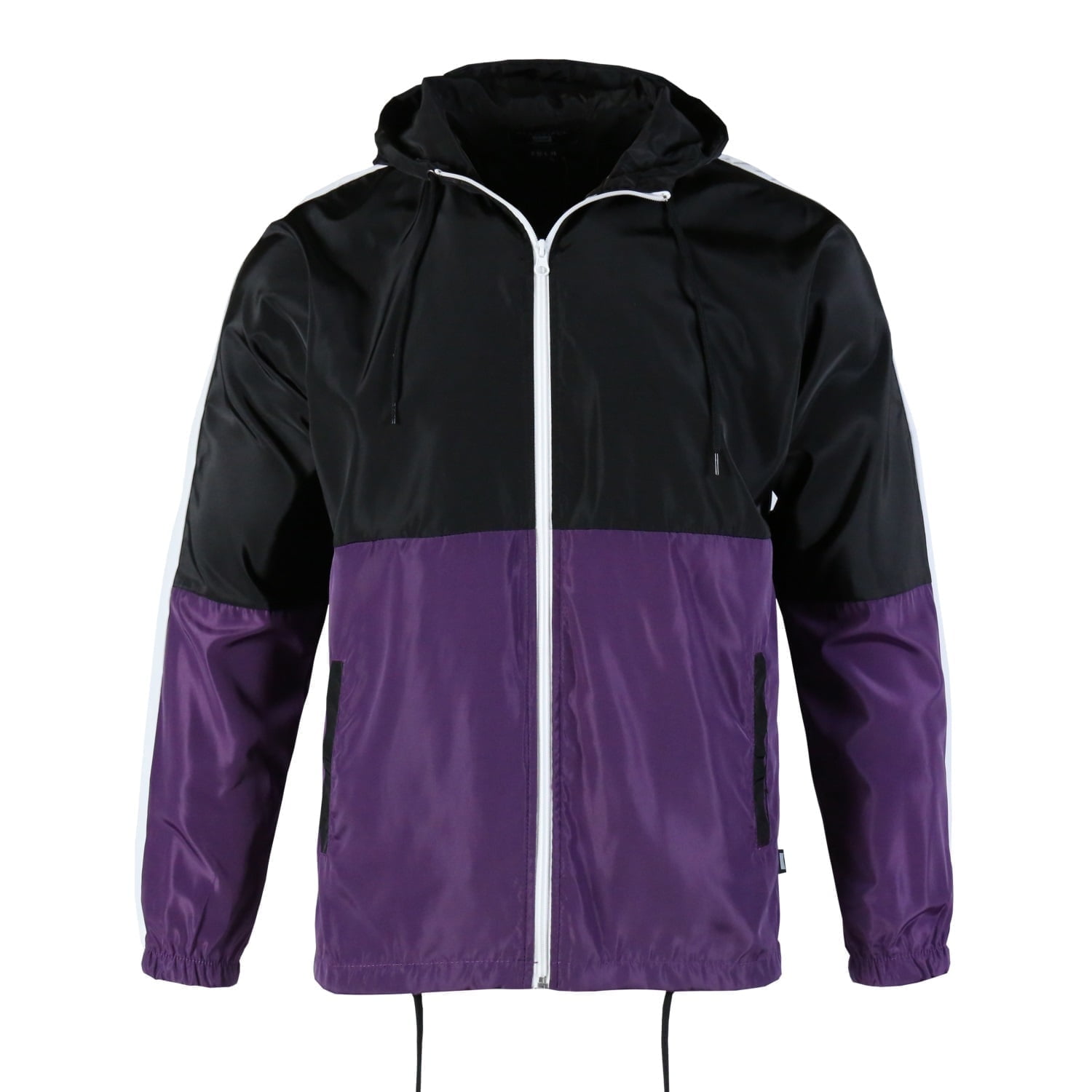 Beautiful Giant Polyester Men's Coat Long Sleeves Windbreaker Hoodie ...
