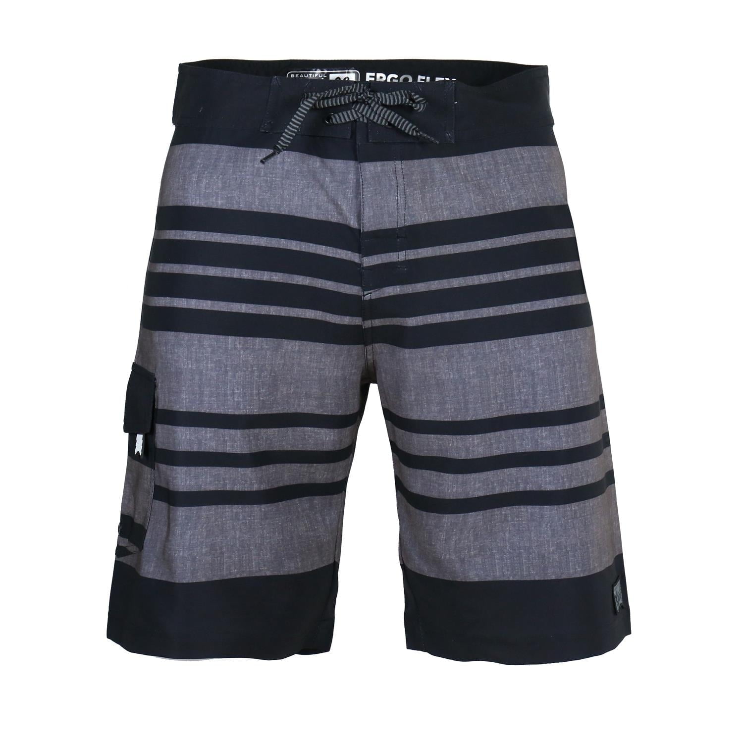 Beautiful Giant Men's Quick Dry Swim Trunks, Polyester Spandex, Pocket ...