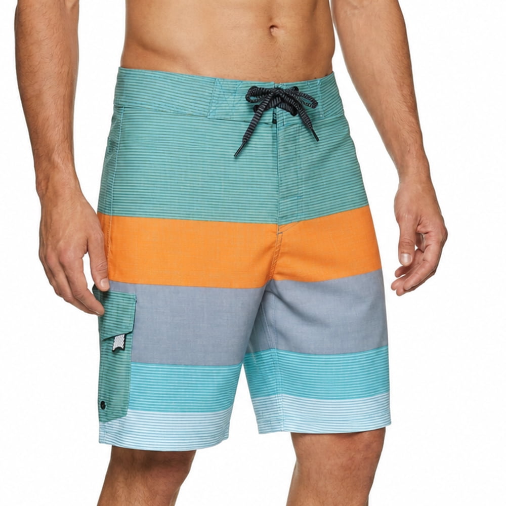 Beautiful Giant Polyester Spandex Men's Swim Trunks No Liner Quick Dry ...