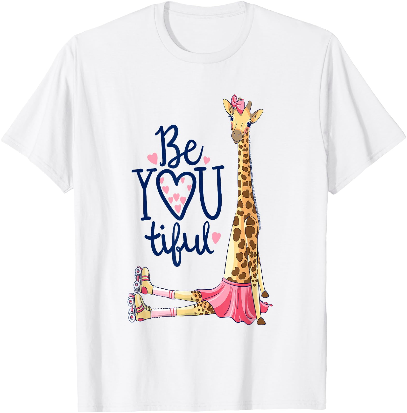 Beautiful Giraffe Inspire Be You Giraffe Animal Softstyle Unisex T ...