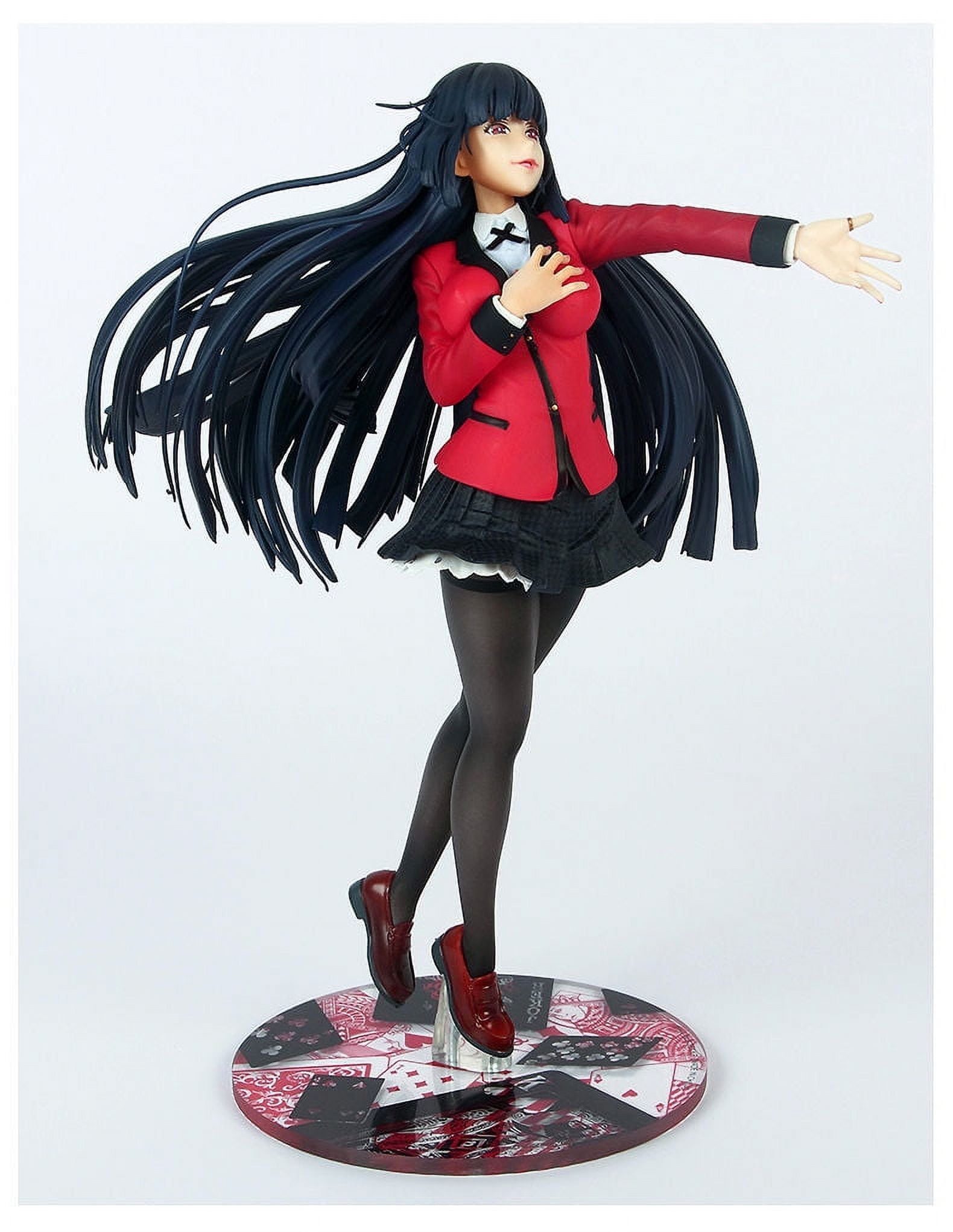 Beautiful Girl (Jabami Yumeko) Standing Posture Character Model 24CM ...
