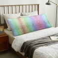 Beautiful Glitter Body Pillow Cover, Printing Cooling Body Pillow ...