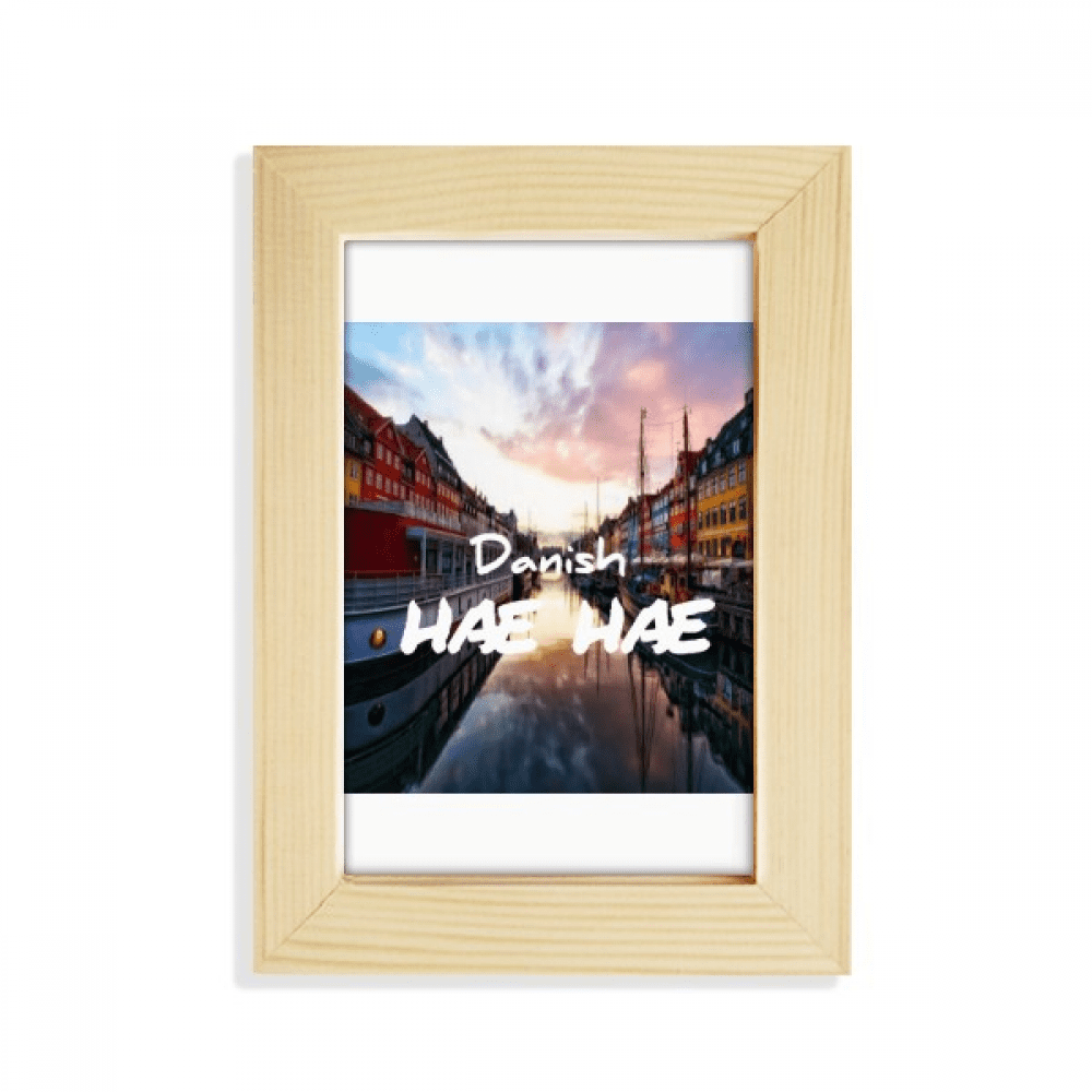 Beautiful Haha Pretty City Denmark Desktop Display Photo Frame Picture ...