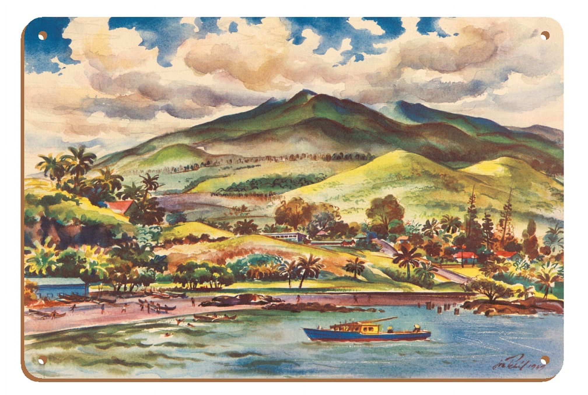 Beautiful Hana on the Island of Maui, Hawaii - United Air Lines ...