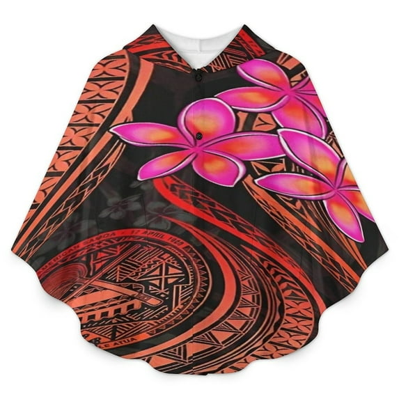 Beautiful Hand Drawn Floral Pattern Blanket Oversized Wearable Hooded ...