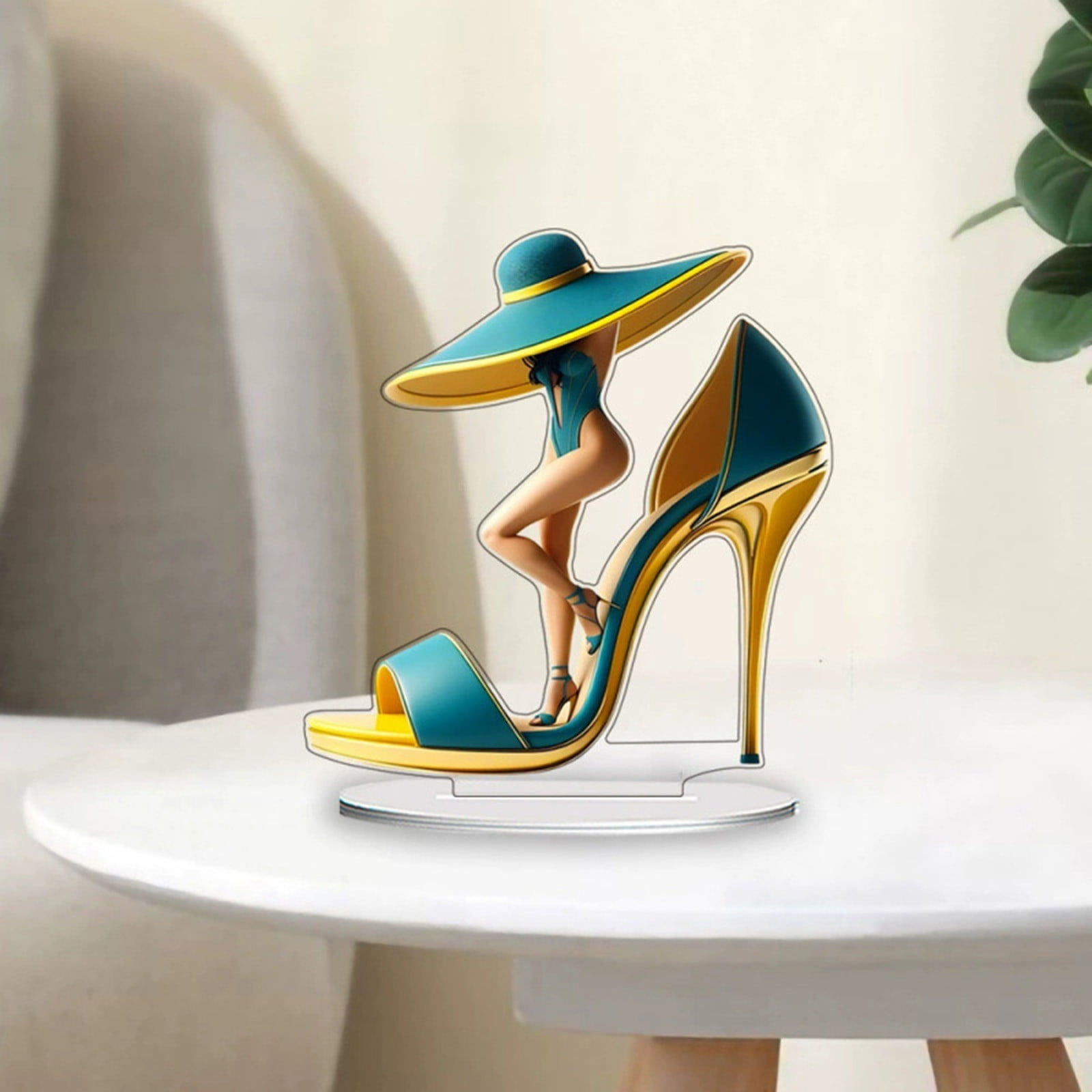 Beautiful High Heels Desktop Decoration,Acrylic Heels Decorations Shoe ...