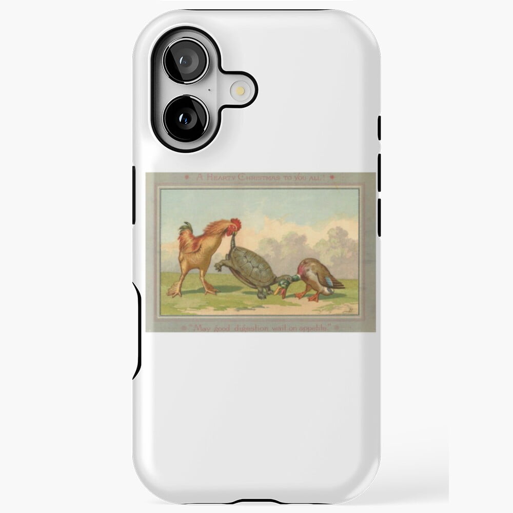 Beautiful Holiday Scene 13 Vintage Print Case for iPhone 17 11 12 13 14 ...