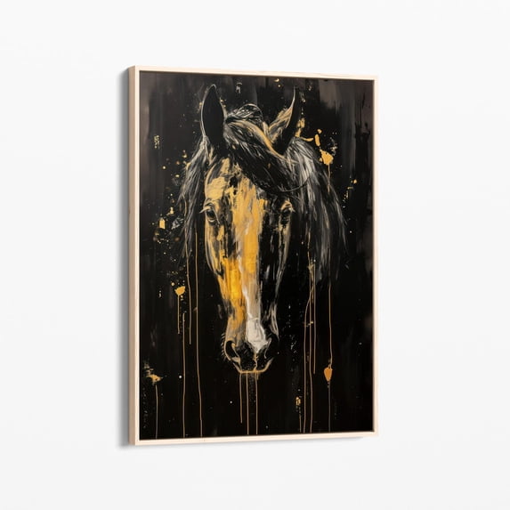Beautiful Horse Print Horse Painting Art Original Horse On Abstract ...