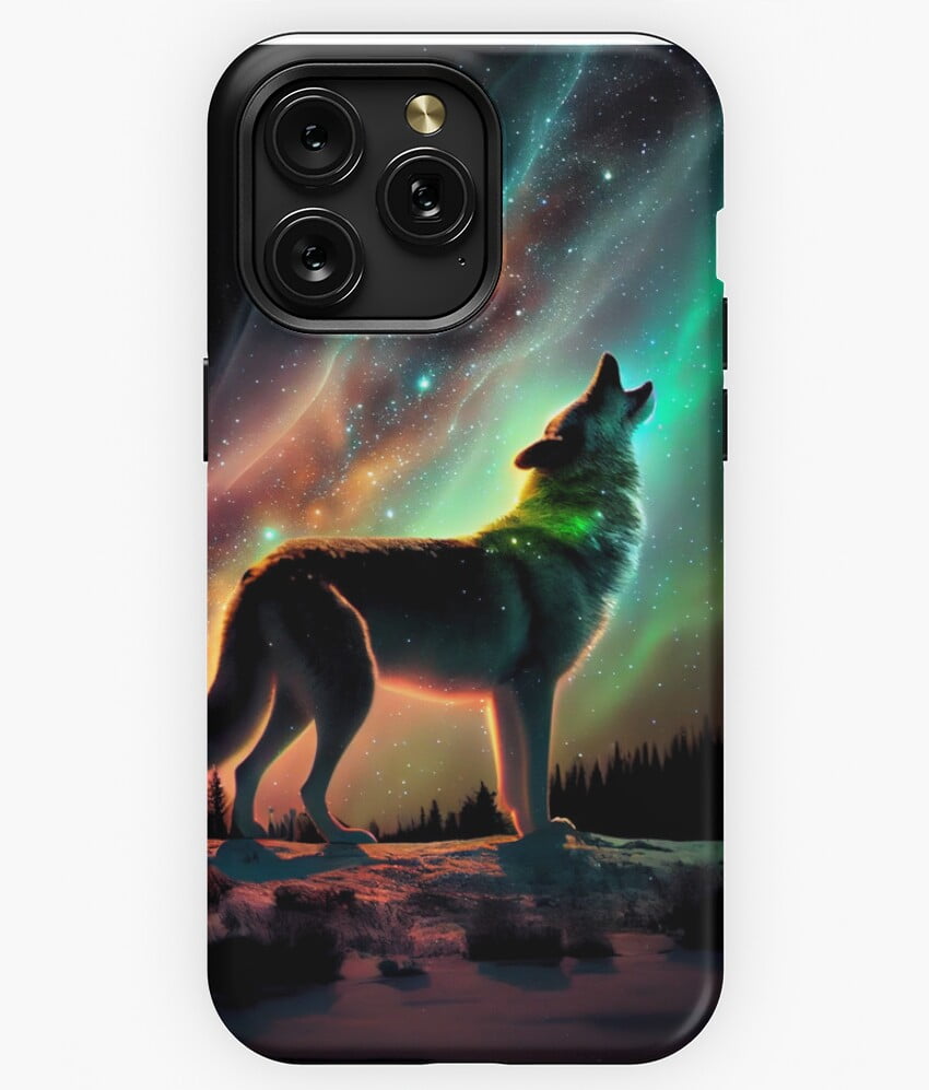 Beautiful Howling Wolf Nature Wild G5586 Phone Case for iPhone17 16 15 ...
