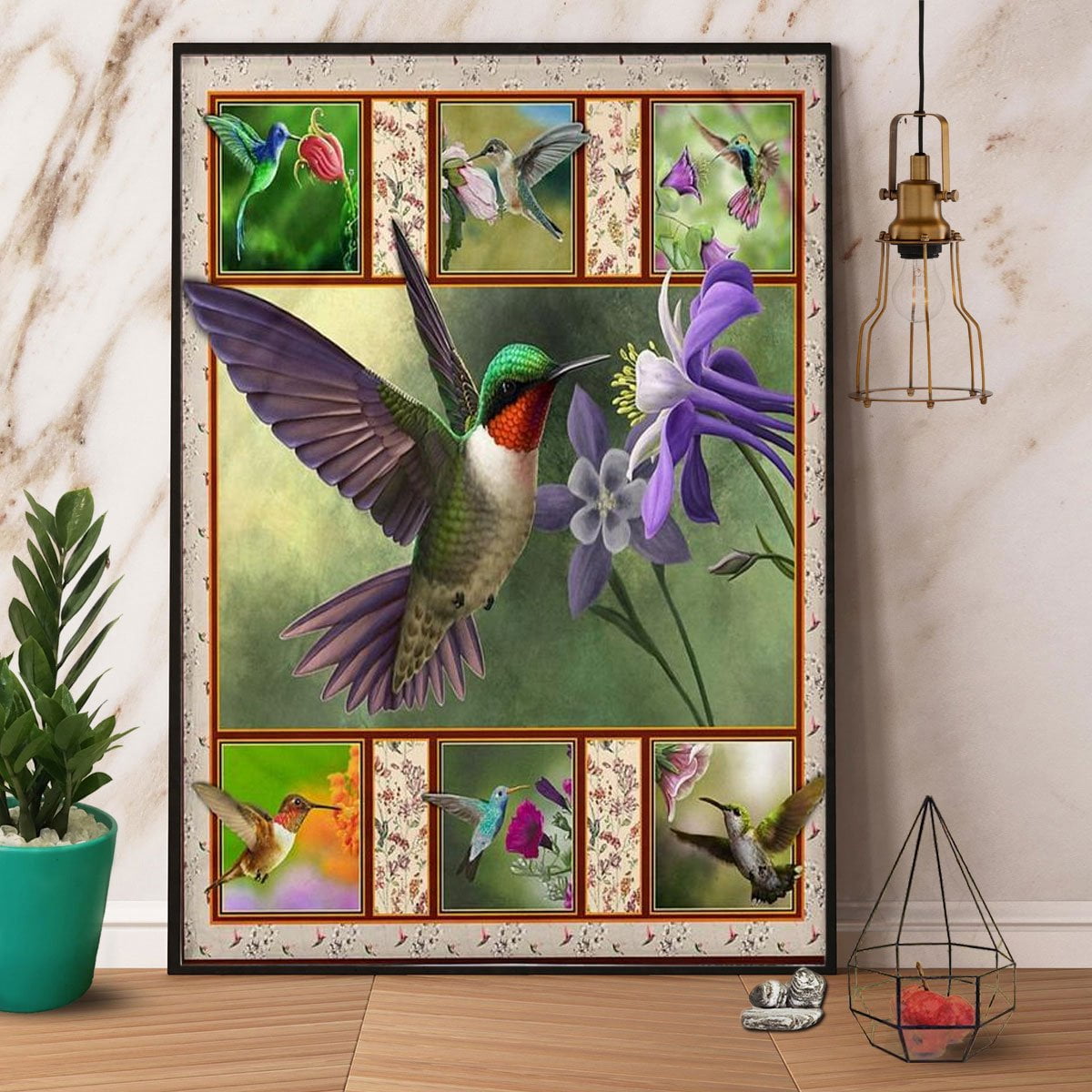 Beautiful Hummingbirds Great 3D Print Best Gift For Hummingbird Lover ...