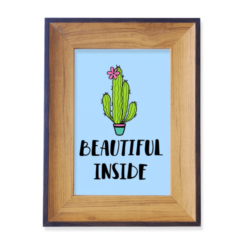 Beautiful Iside Cactus Photo Frame Exhibition Display Art Desktop ...