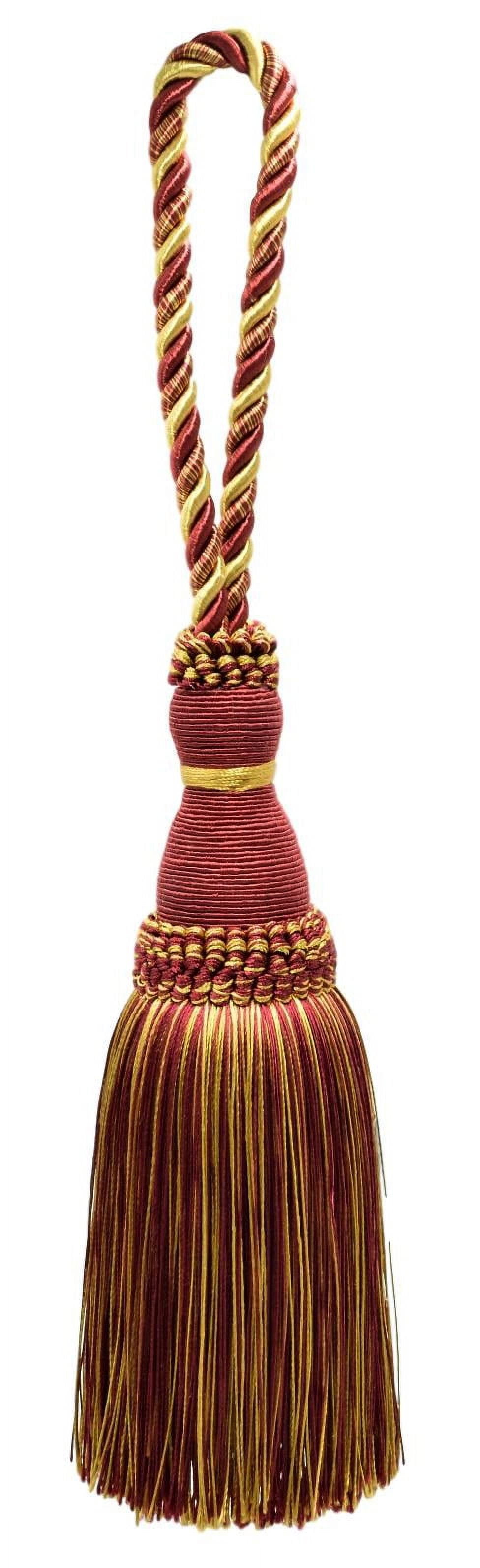 Beautiful Large 8" (20cm) Key Tassel, 5" (12.5cm) Loop # KTH8 ...