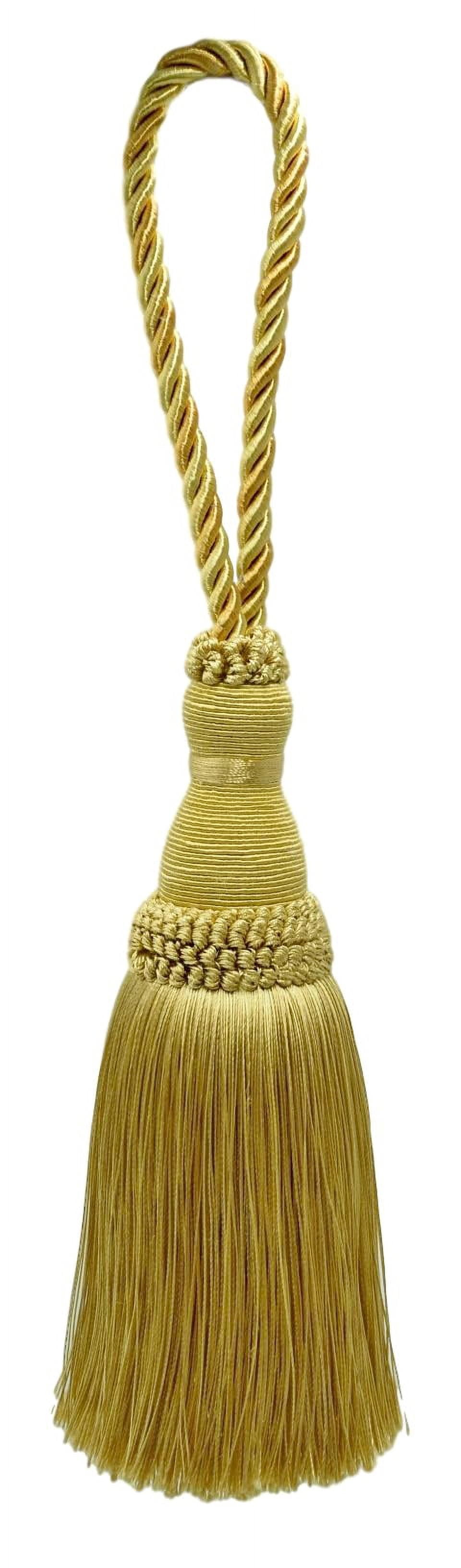 Beautiful Large 8" (20cm) Key Tassel, 5" (12.5cm) Loop # KTH8,, Canary ...