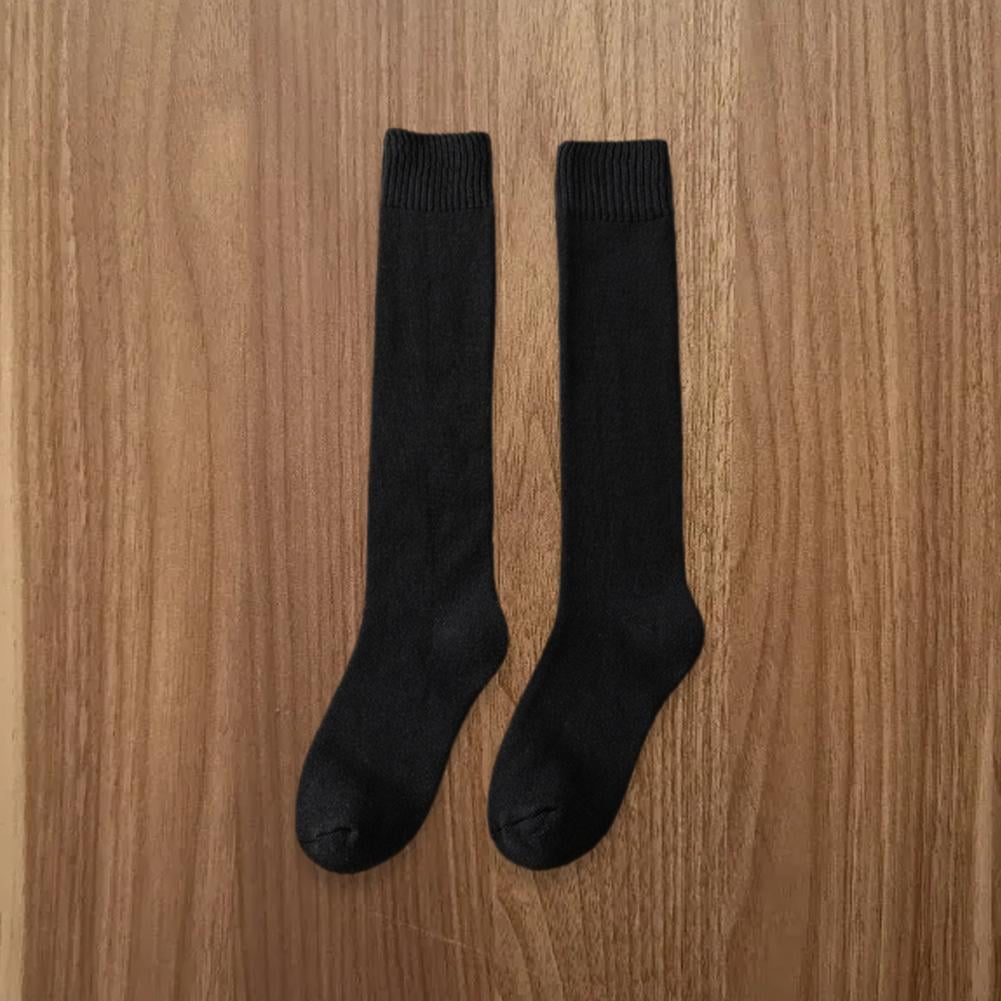 Beautiful Legs Compression Knee-high Socks Black Japanese style V3U6 ...