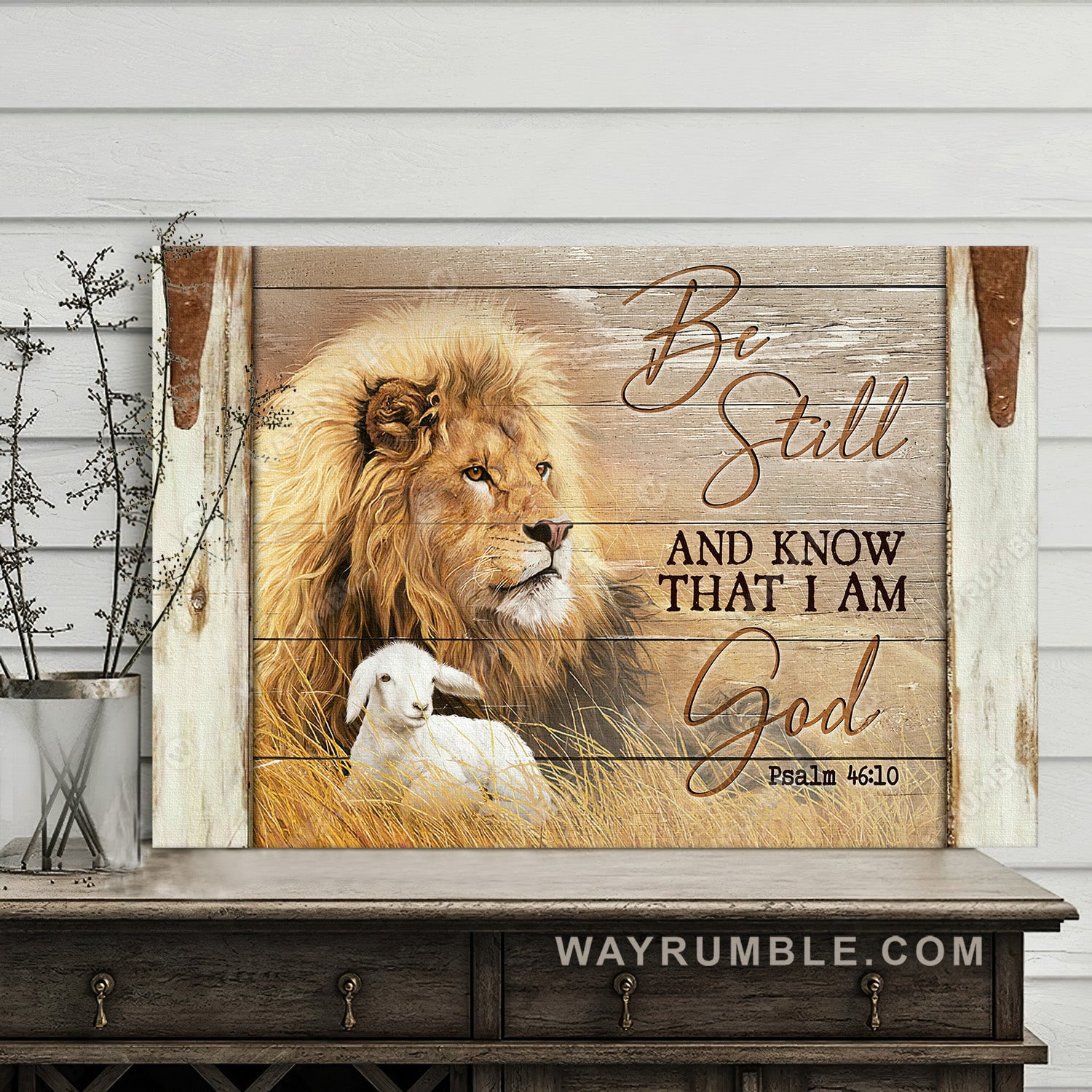 Beautiful Lion, Little Lamb, Rice Field Drawing, Be Still And Know That ...