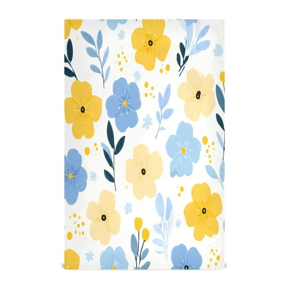 Beautiful Little Flower Kitchen Towels Dishcloth Decorative Waffle ...