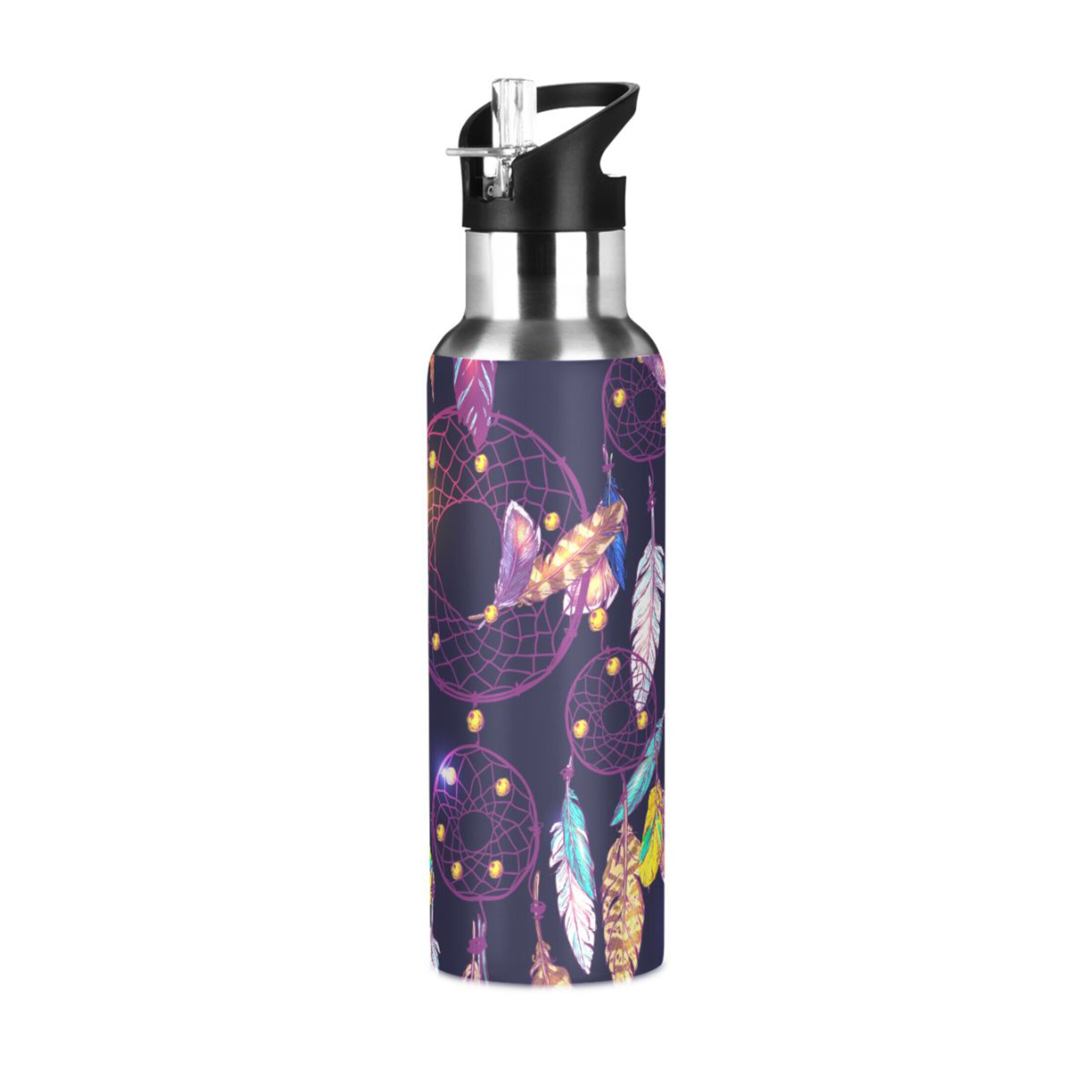 Beautiful Magic Bohomia Water Bottles Insulated Thermos Kids Stainless ...
