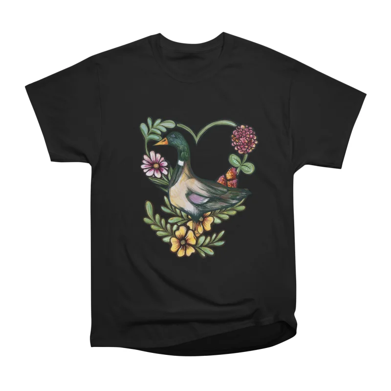 Beautiful Mallard Duck Art T-Shirt Tee Gift For Him Merch For Her ...