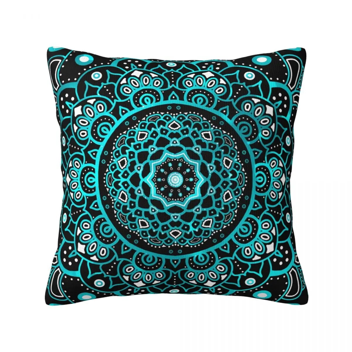 Beautiful Mandala Pillowcase Vintage Floral Hug Zipper Summer Kawaii ...