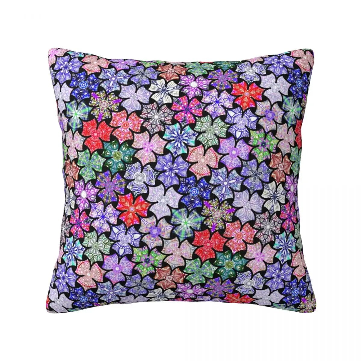 Beautiful Mandala Pillowcase Vintage Floral Hug Zipper Summer Kawaii ...