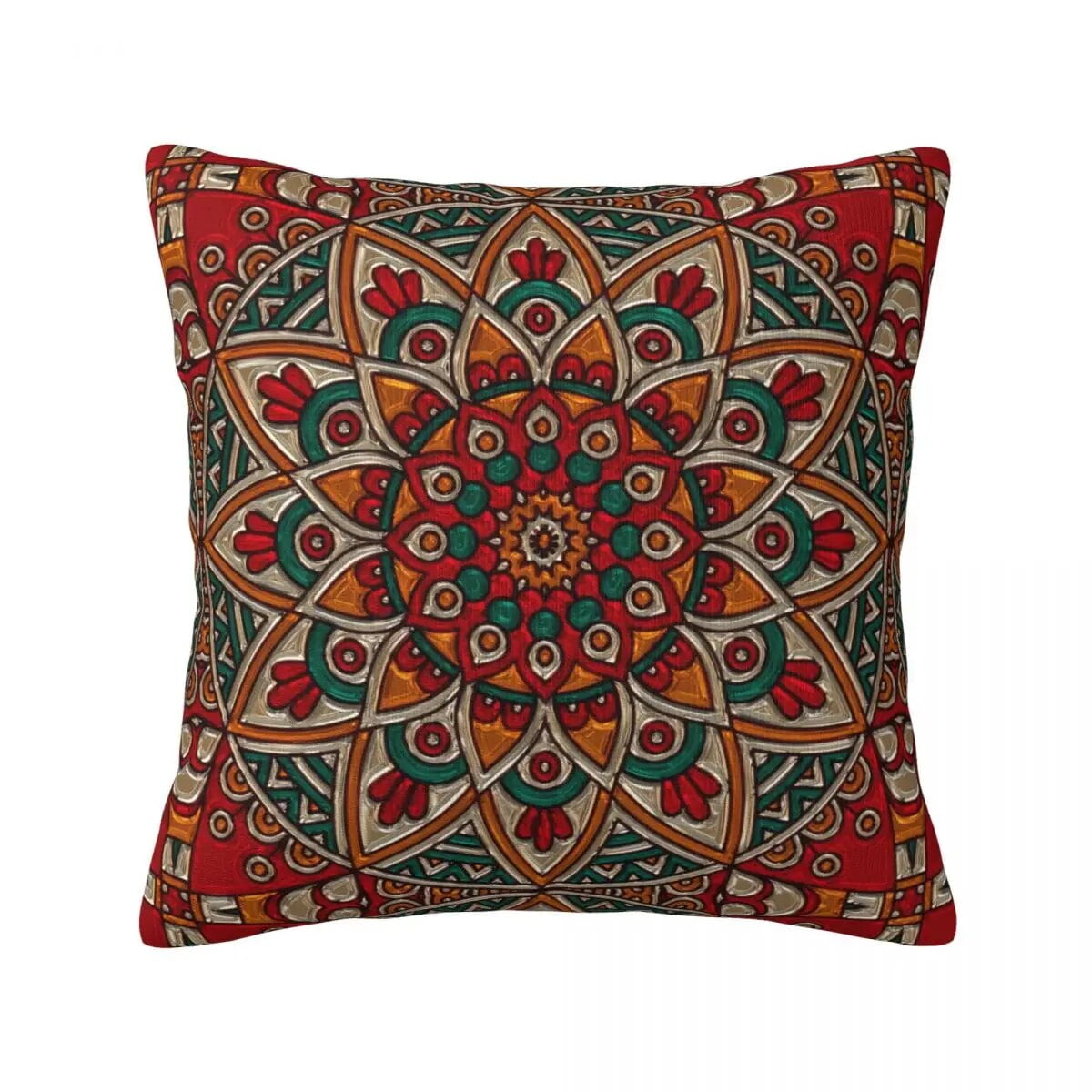Beautiful Mandala Pillowcase Vintage Floral Hug Zipper Summer Kawaii ...