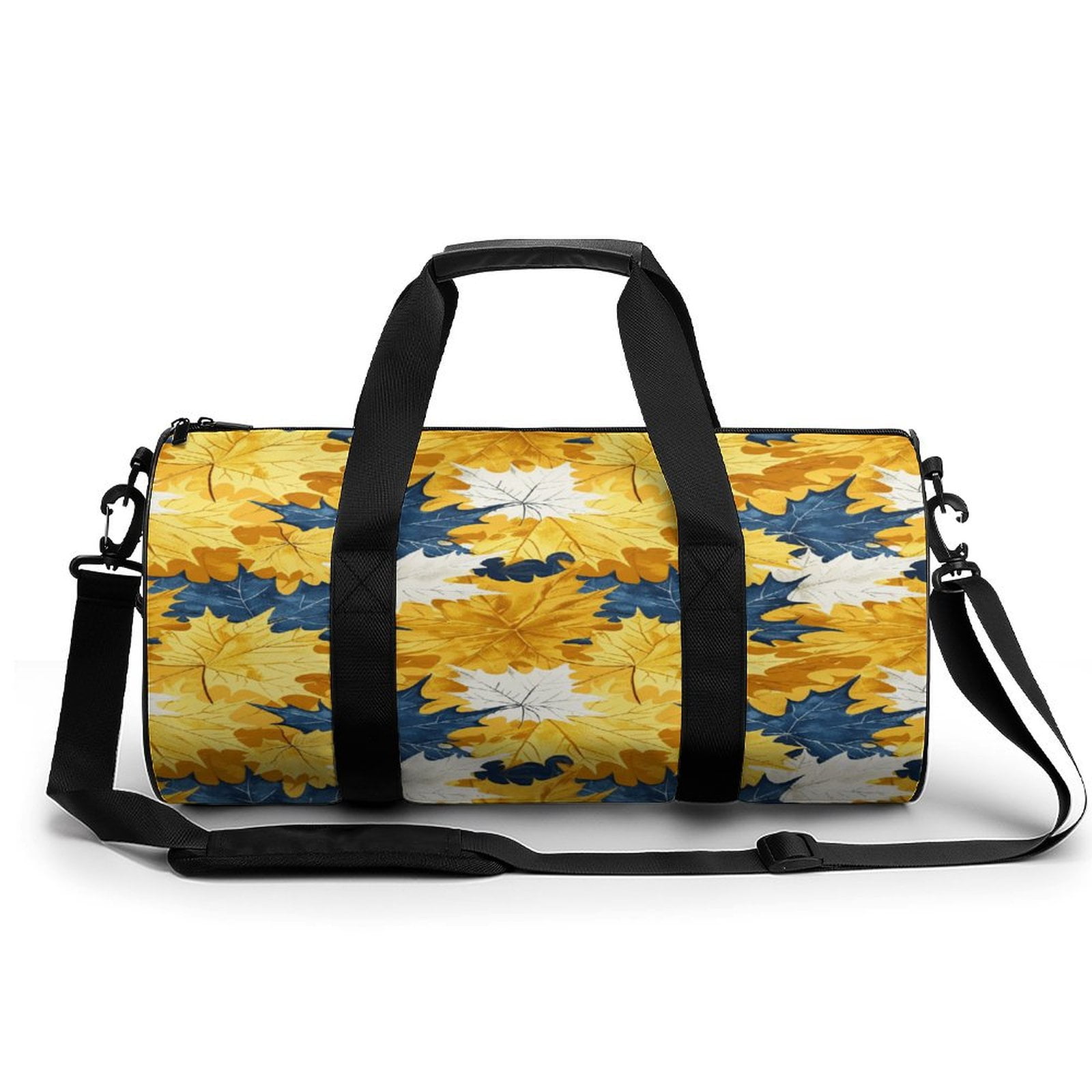 Beautiful Maple Leaves Gym Bag Luggage Sports Bags Male Female Design ...
