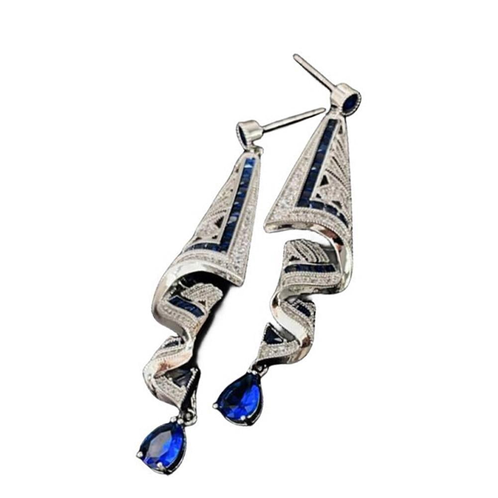 Beautiful Medieval Silk Earrings, Vintage satin stud earrings AU I2G8 ...