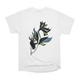 Beautiful Mermaid Drawn Tattoo Style In Blue Green T Shirt Tee Gift For