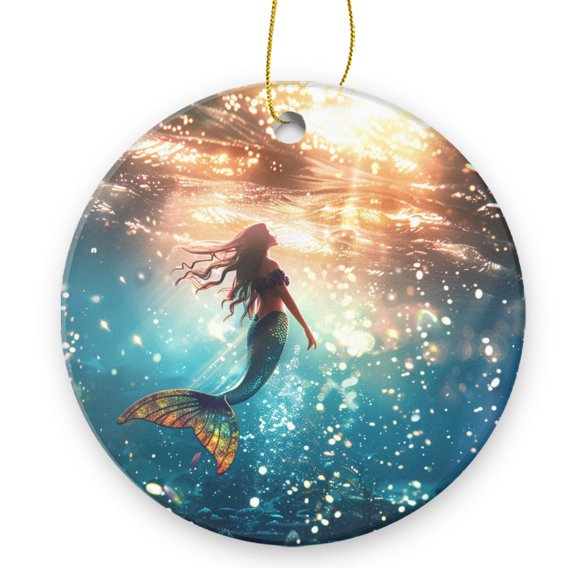 Christmas Mermaid Ornaments