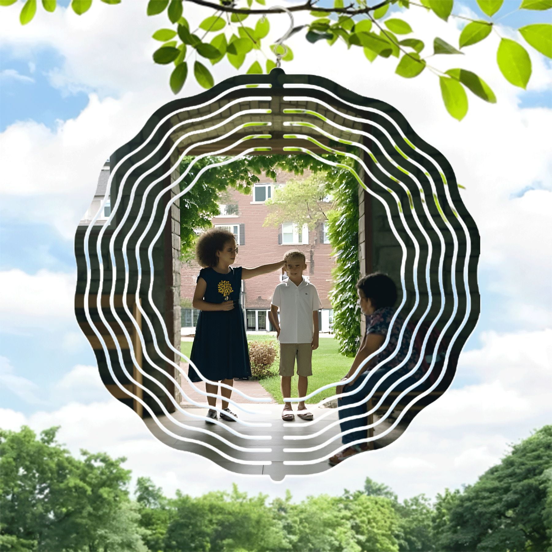 Beautiful Metal Hanging Wind Spinners & Chimes for Yard & Garden ...