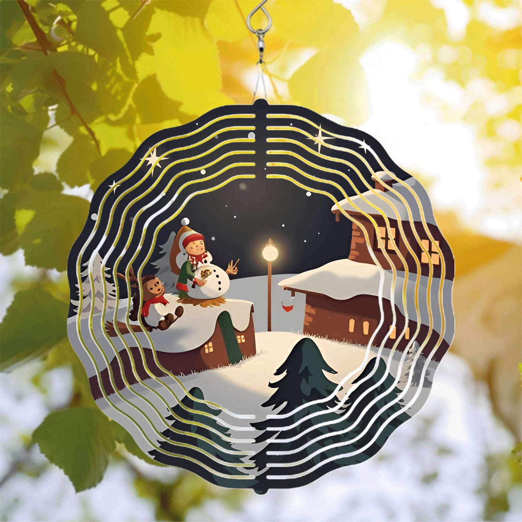 Beautiful Metal Hanging Wind Spinners & Chimes for Yard & Garden ...
