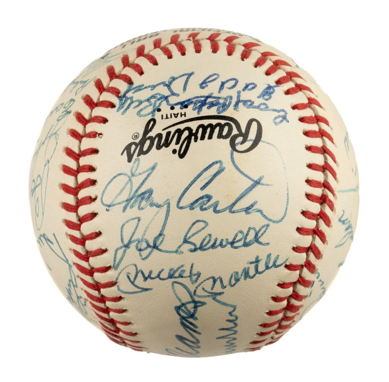 Beautiful Mickey Mantle Ted Williams Hall Of Fame Multi Signed Baseball ...