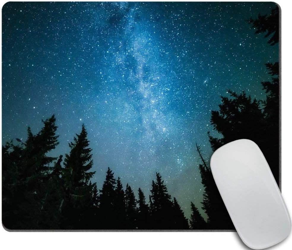 Beautiful Milky Way Night Sky Mouse Pad Sublime Nature View Rectangle ...