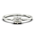 Beautiful Minimalist 0.70 Carat Baguette Cut Diamond Moissanite ...