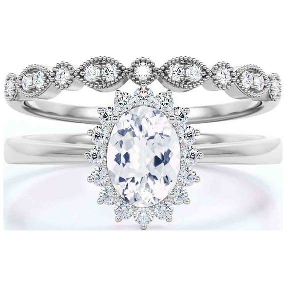 Beautiful Minimalist 2.00 Carat Oval Diamond Moissanite Engagement Ring ...