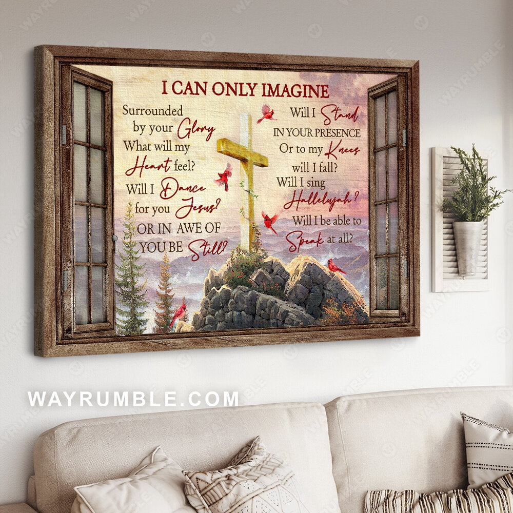 Beautiful Mountain Wooden Cross Pink Sunset I Can Only Imagine - Jesus ...