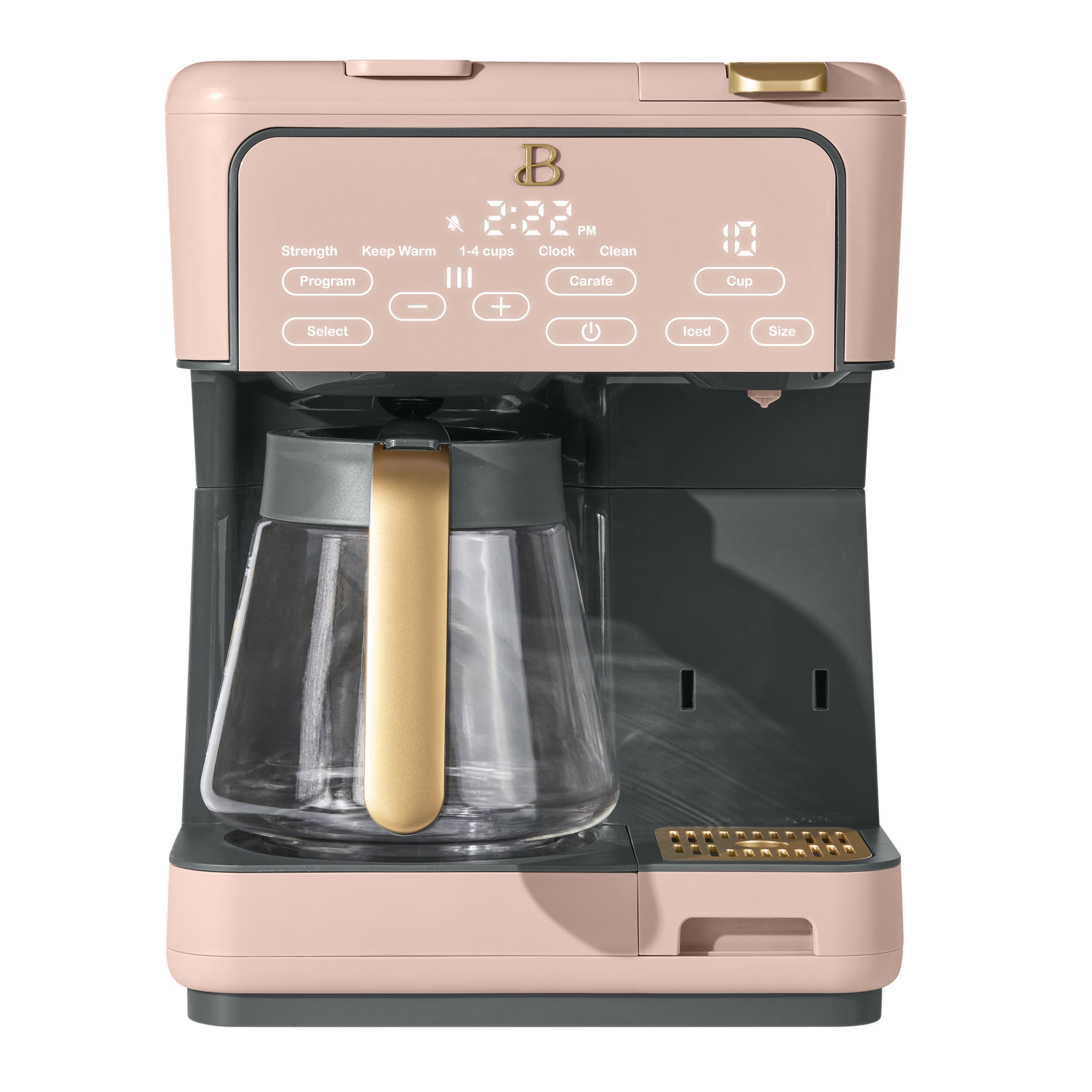 Beautiful Multi-Brew 12-Cup Programmable Drip & Single-Serve Coffee ...