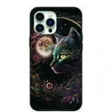 Beautiful Mystic Cat Galaxy Fantasy Illustration with iPhone 17 through ...