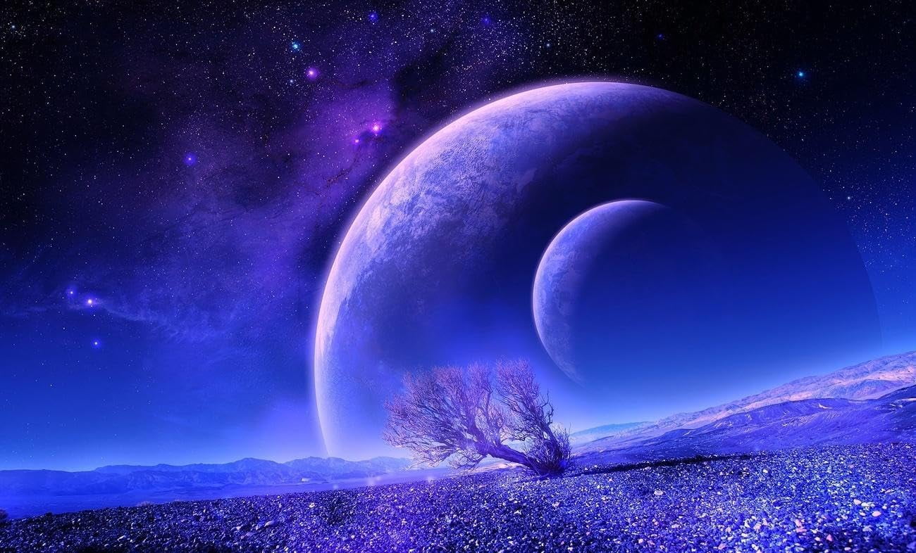 Beautiful Night Sky 500 Piece Jigsaw Puzzle Suitable for All Groups of ...