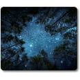 Beautiful Night Sky Mouse Pad, The Milky Way and The Trees Mouse Pad ...