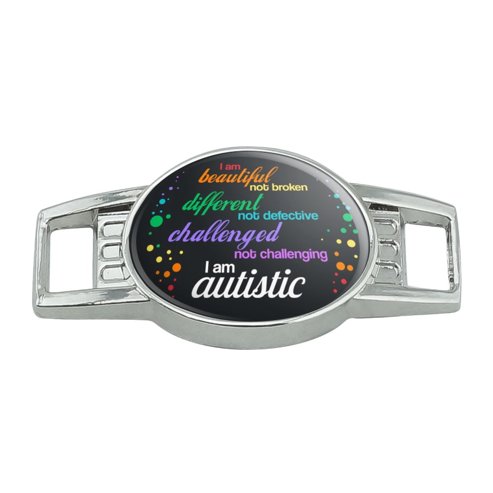 Beautiful Not Broken I Am Autistic Autism Shoe Shoelace Shoe Lace Tag ...