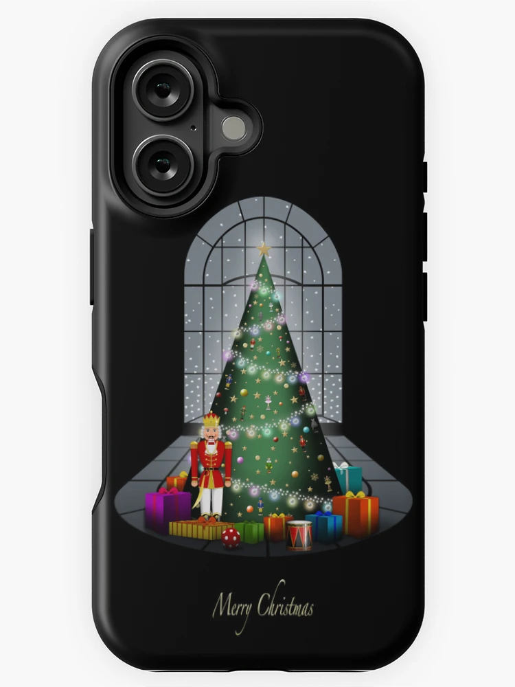 Beautiful Nutcracker Christmas Tree Holiday iPhone Case Colorful Design ...