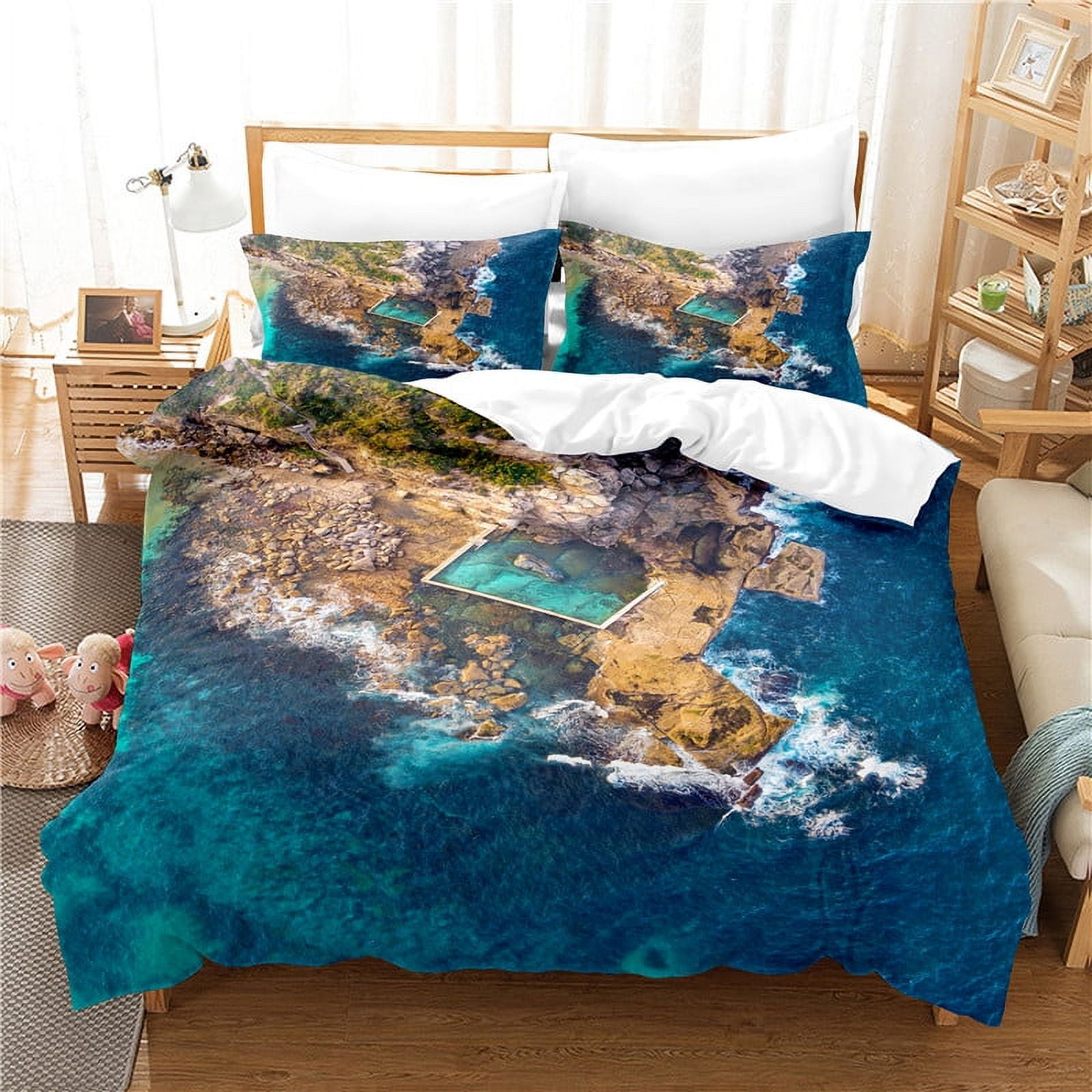 Beautiful Ocean Bedding Set Duvet Cover Set 3d Bedding Digital Printing ...